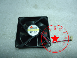 S.YSTECH 8025 2线机箱风扇  FD248025EB-N FD488025EB-N 24V/48V