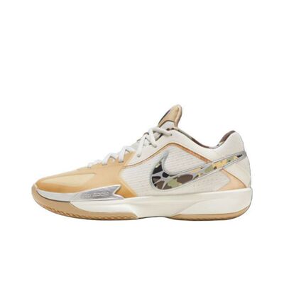 耐克Nike白黄低帮篮球鞋