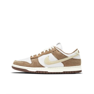 狐狸体育 耐克Nike Dunk Low 白棕低帮轻便休闲板鞋 DD1390-100
