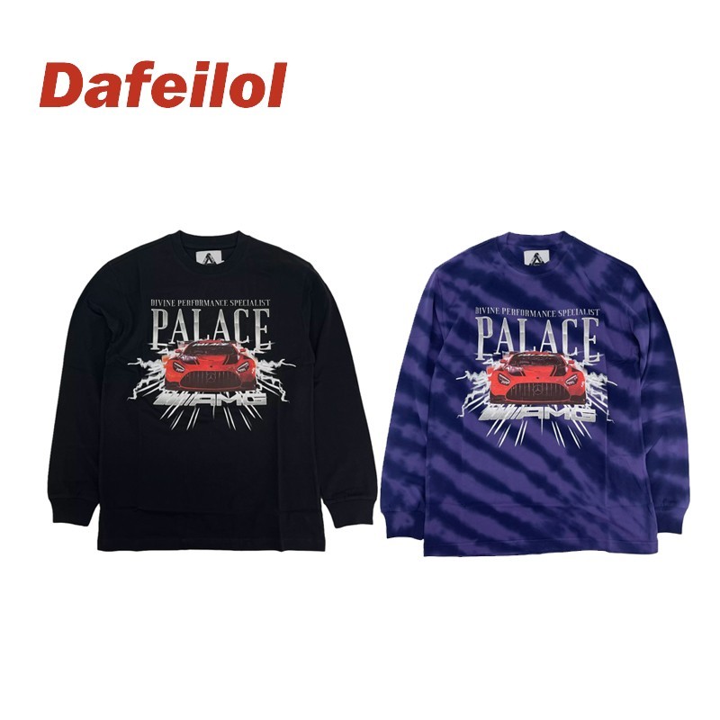 现货 Palace 21SS AMG Longsleeve GT车 圆领长袖T恤 男女