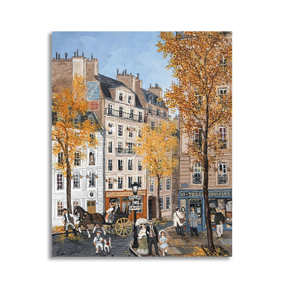 【一口价】巴黎铁塔欧美Fabienne Delacroix装饰画挂画复刻版画芯