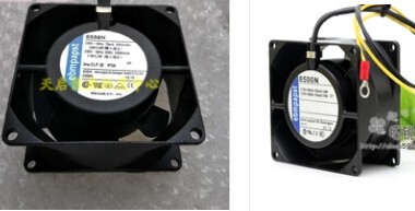 德国TYP 8124K/G 18-30V 1.7/5W 2.8W全金属铁叶直流风扇24V 12V