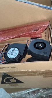 台达BFB1012UH 9733 12V 6A 涡轮鼓风机220V暖烧烤炉 抽风机风扇