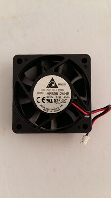 台达Delta AFB0612VHB 6015 12V 0.24A 6CM 两线散热风扇24V
