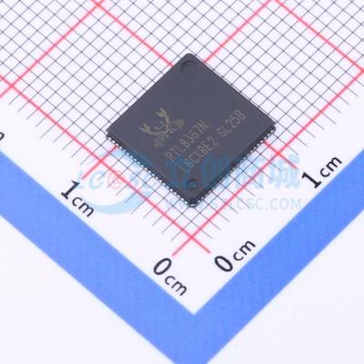 RTL8367N-VB-CG封装MQFN-88-EP(10x10)  以太网收发器 