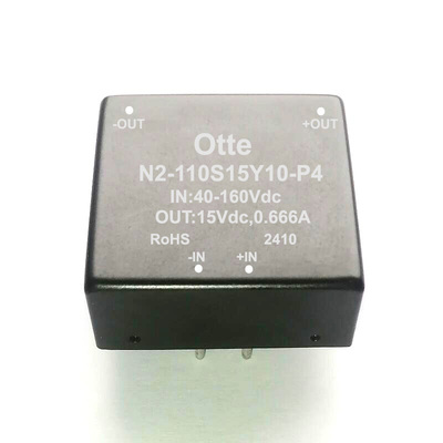 Otte隔离电源模块 N2-110S15Y10-P4 dcdc110v转15v 0.67A稳压