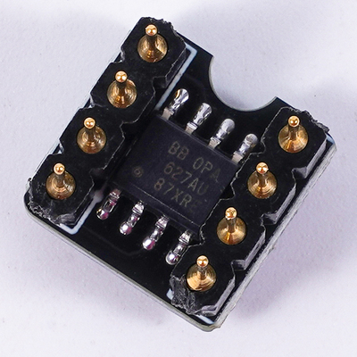 OPA627X2转双运放成品(德國 WBT-0820 含銀锡焊接) OPA627