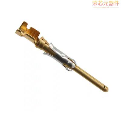 164161-4原装「CONN PIN 16-18AWG GOLD CRIMP」正品