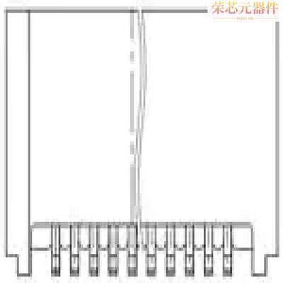 046244420011800+原装「0.5MM PITCH - 20 POS - VERT