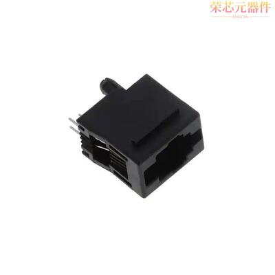 5520257-2原装「CONN MOD JACK 4P4C VERT UNSHLD」正品
