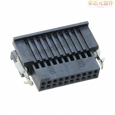 ISDF-10-D-M原装「CONN INSULATOR HSG 20POS 1.27MM」正品