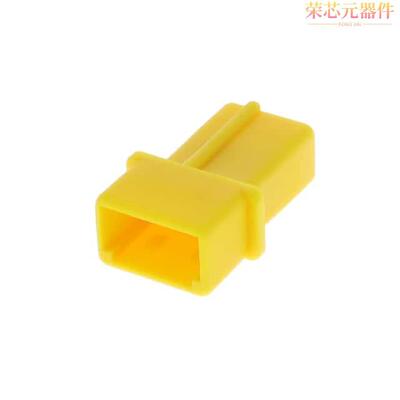 1-480319-4原装「CONN CAP HSNG 2POS .200 YELLOW」正品