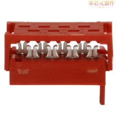 7-215083-8原装「CONN PLUG 8POS IDC 28AWG TIN」正品