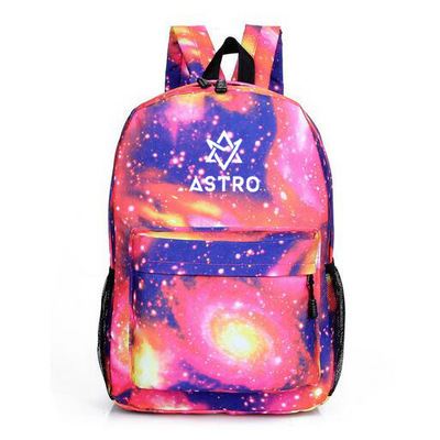 ASTRO同款书包韩版星空书包双肩背包应援包书包学生背包双肩包