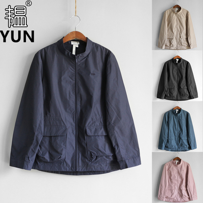 韫常规袖立领收腰显瘦薄款女风衣