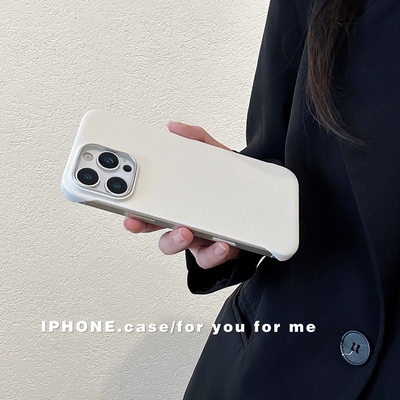 皮纹无边框裸机手感超薄硬壳