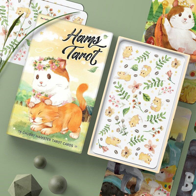 进口正版小仓鼠塔罗牌 Hams Tarot 桌游卡牌
