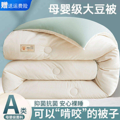 原棉全棉大豆纤维被子春秋被芯
