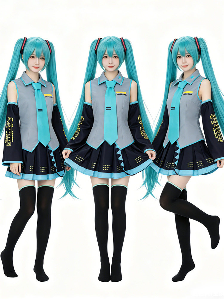 未来cos服公式服全套VOCALOID二次元动漫cosplay虚拟歌姬服装女孩