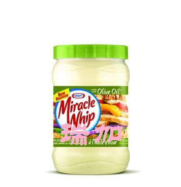 包邮！加拿大卡夫 Kraft miracle奇妙酱橄榄油 三明治汉堡酱890ML