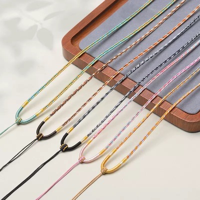 阿惠绕线黄金diy挂绳一条也批发