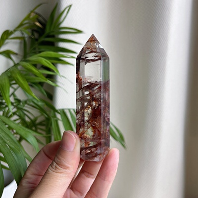 天然红胶花柱154号89*25*21mm82g