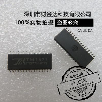 全新原装正品 TM1623 贴片 SOP-32 SM1623B LED面板显示驱动芯片