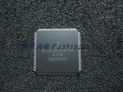 单片机 MC9S12DG128CPVE MC9S12DG128CFUE QFP80 QFP128 全新原装