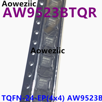 AW9523BTQR TQFN-24 AW9523B 16路呼吸灯驱动 接口I/O扩展器 原装
