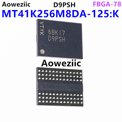 MT41K256M8DA-125:K FBGA-78 丝印 D9PSH 储存IC芯片 原装正品