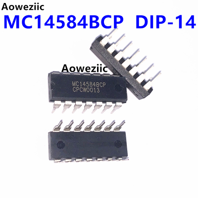1个 MC14584BCP DIP-16 直插 MC14584 反相施密特触发器 进口原装