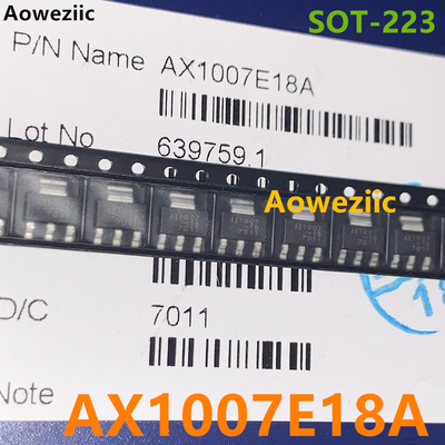 AX1007E18A AX1007-18 封装 SOT-223-3L 线性稳压器(LDO) 全新IC