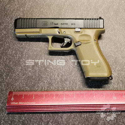 合金帝国12.05G17合金枪模抛壳