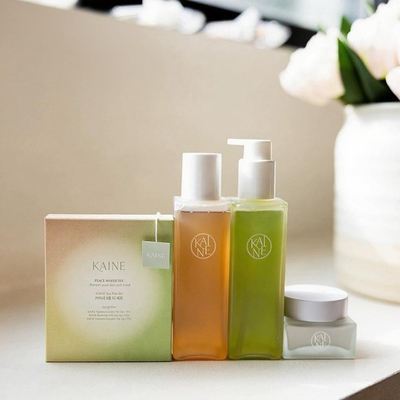 韩国直邮 KAINE凯恩 康普茶修护安瓶爽肤水AHA精华舒缓保湿面霜