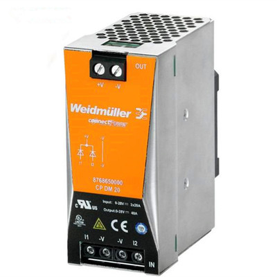 正品魏德米勒二极管模块冗余模块电源模块CP DM20 8768650000 12V