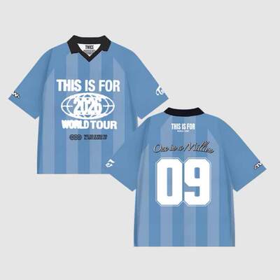 TWICE 2025-2026 WORLD TOUR运动球衣