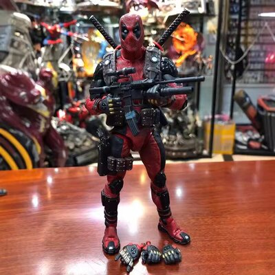 X战警死侍小贱贱关节可动手办