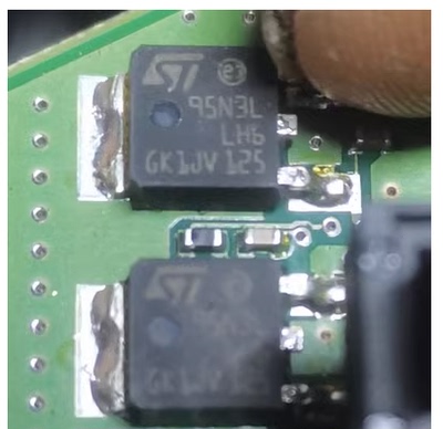 贴片MOS管 95N3LLH6 95N3L 30V 80A 原字原码TO-252贴片 测好