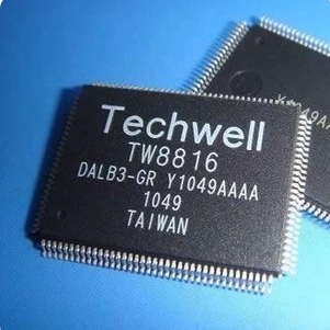 TW8816-DALB3-GR 汽车导航中控液晶显示屏驱动IC芯片LQFP128脚