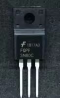FQPF3N80C 小鹏新能源充电机场效应三极管TO220