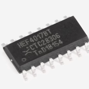 HEF4017BT SOP-16 5级约翰逊计数器 十进制计数器芯片