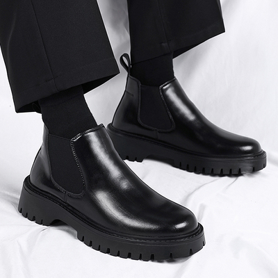 春秋款切尔西靴男靴英伦马丁靴男