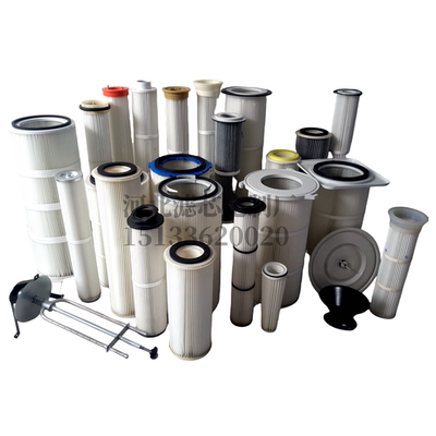 工业除尘滤芯六耳快拆滤筒粉末回收除尘器喷砂抛丸机静电喷塑滤芯