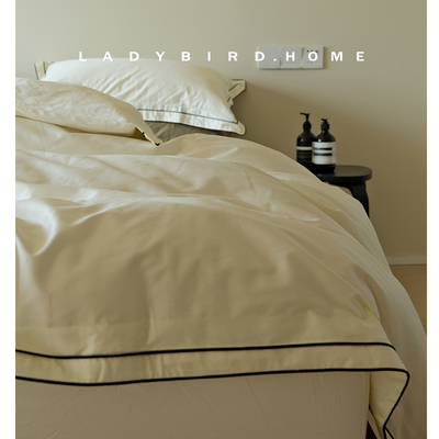 100支贡缎长绒棉床上四件套