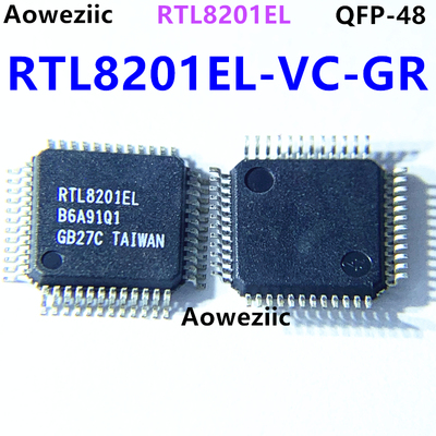 RTL8201EL-VC-GR QFP-48 RTL8201EL 以太网控制器IC芯片 全新原装