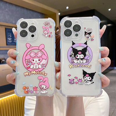 卡通适用oppo Reno16/15C/14彩绘手机壳A6Pro/A6X/A5/A58库洛米Realme15Pro/C85/V70四角防摔FindX9镜头保护