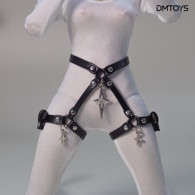 现货DMTOYS1/6女兵人腰胯腿环一体束带配件适配TBL ANT等可动人偶