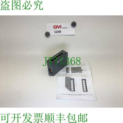 原装供应泓格科技 5 端口工业以太网交换机 NS-205 Industrieller
