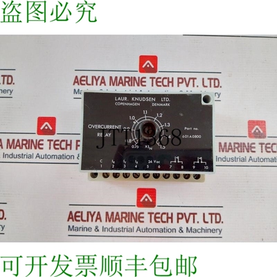 原装供应Knudsen 601 A 0800 过流继电器 600A0374 24VAC