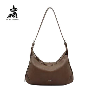 稻草人女包2025冬季新款时尚百搭高品质HOBO包单肩斜挎腋下托特包